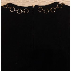 Zara | Tops | Zara Black Mini Skirt Top With Chain Detail | Poshmark